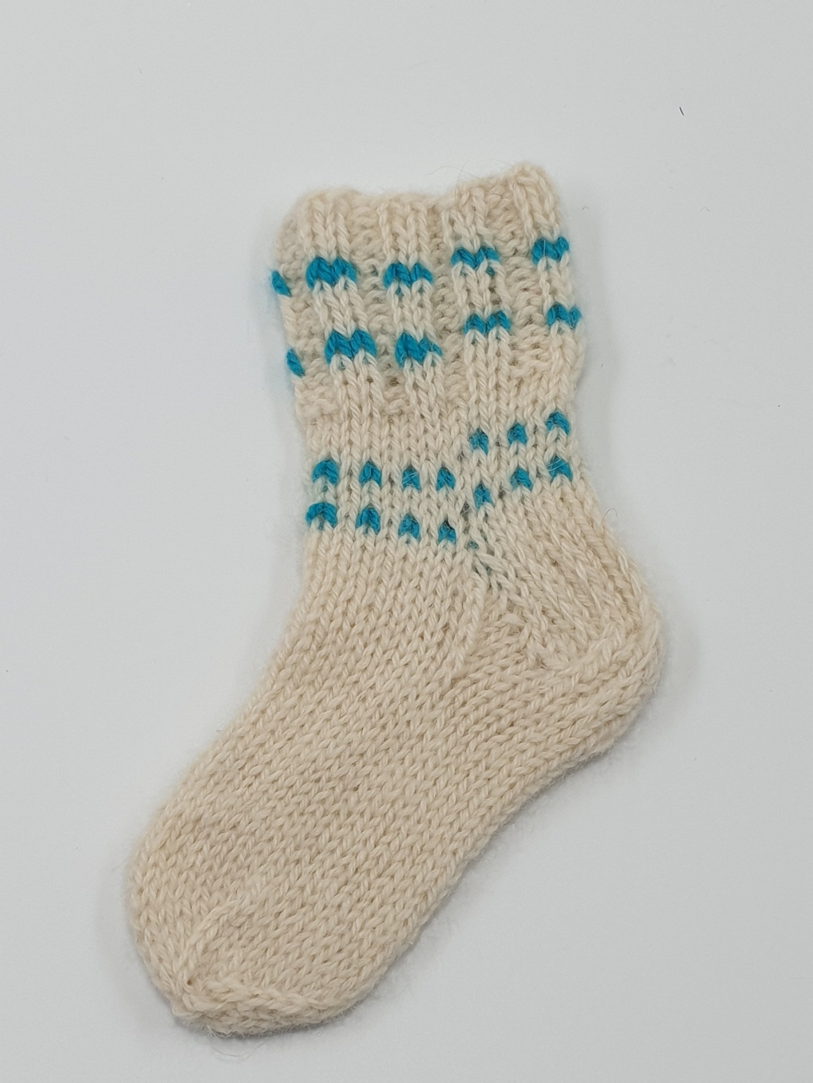 Baby Wool Socks / Wool Socks / Hand Knitted Wool Socks / Newborn Boy ...