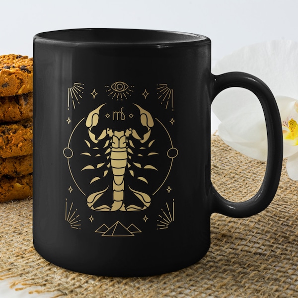 Scorpio Mug - Etsy