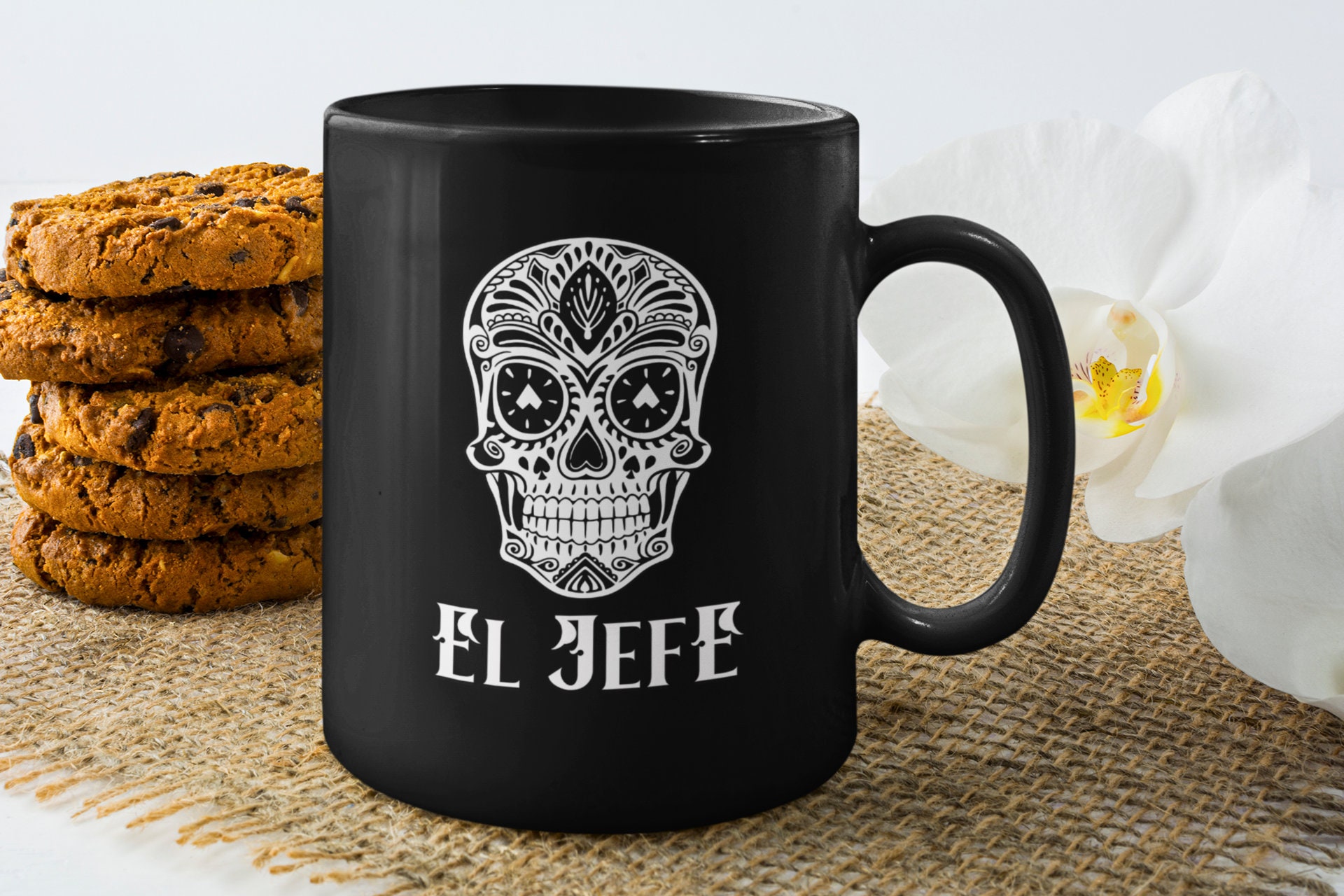 Fun “el Jefe” Coffee Mug | Funny Mugs | Spanish Mug, Ceo Gift, Gift for ...