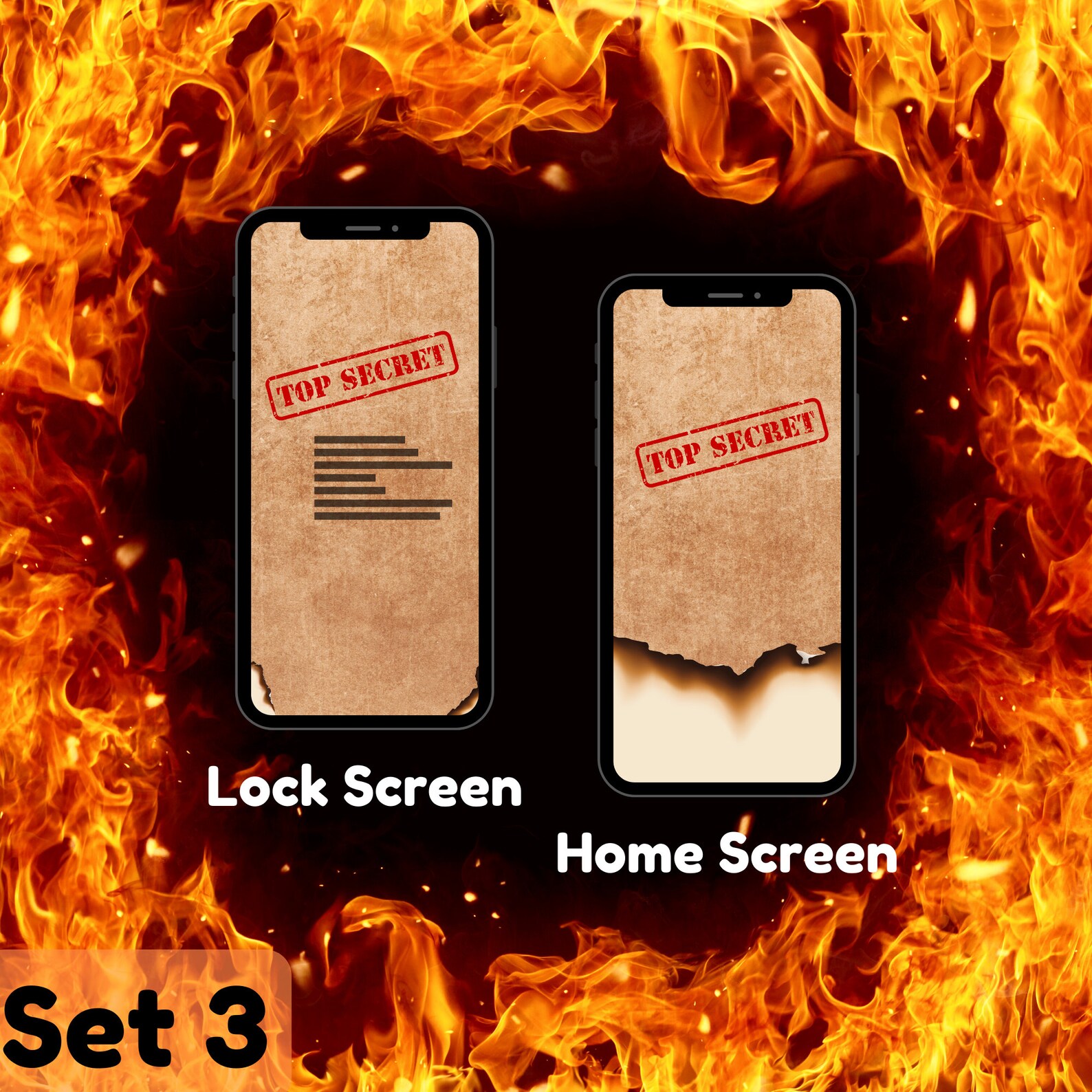 3 Top Secret Wallpaper Digital Download Top Secret and - Etsy