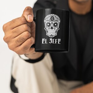 Fun “el Jefe” Coffee Mug | Funny Mugs | Spanish Mug, Ceo Gift, Gift for ...
