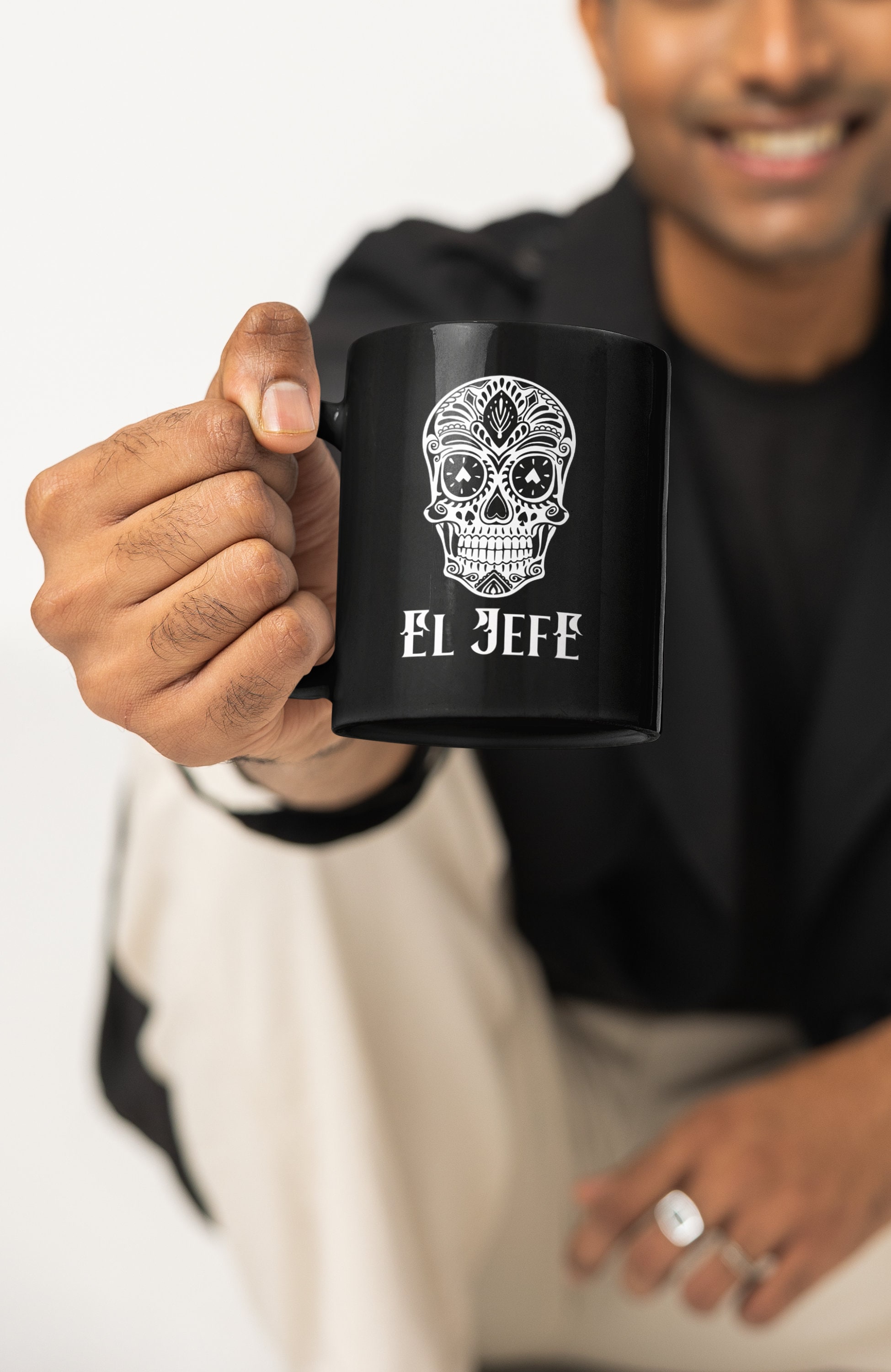 Fun “el Jefe” Coffee Mug | Funny Mugs | Spanish Mug, Ceo Gift, Gift for ...