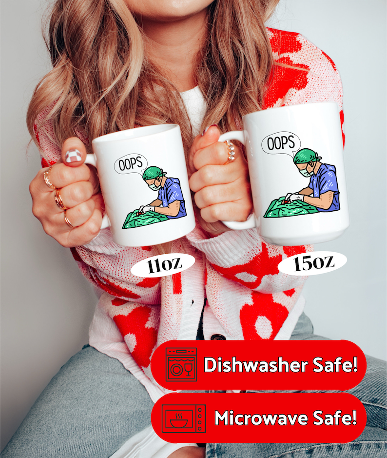 Oops! Surgeon Mug | Funny Surgeon Coffee Mug - Etsy