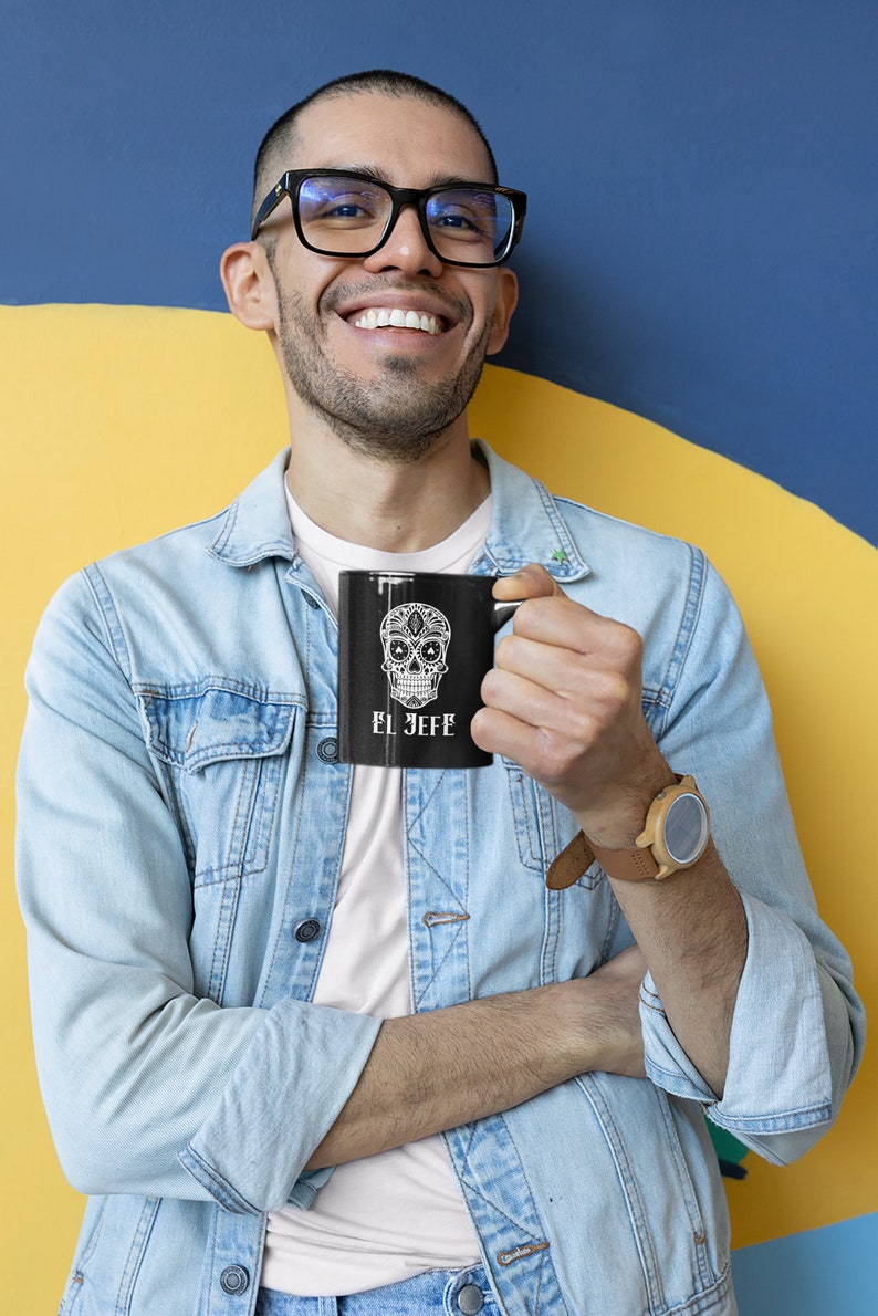 Fun “el Jefe” Coffee Mug | Funny Mugs | Spanish Mug, Ceo Gift, Gift for ...
