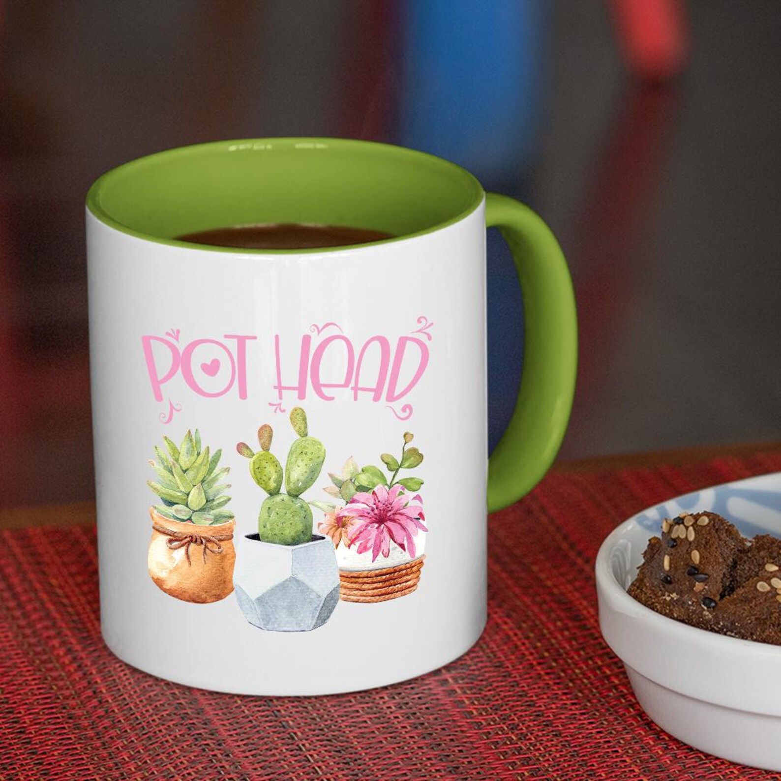 Pot Head White Coffee Mug 11oz or 15oz Premium Quality Gift | Etsy