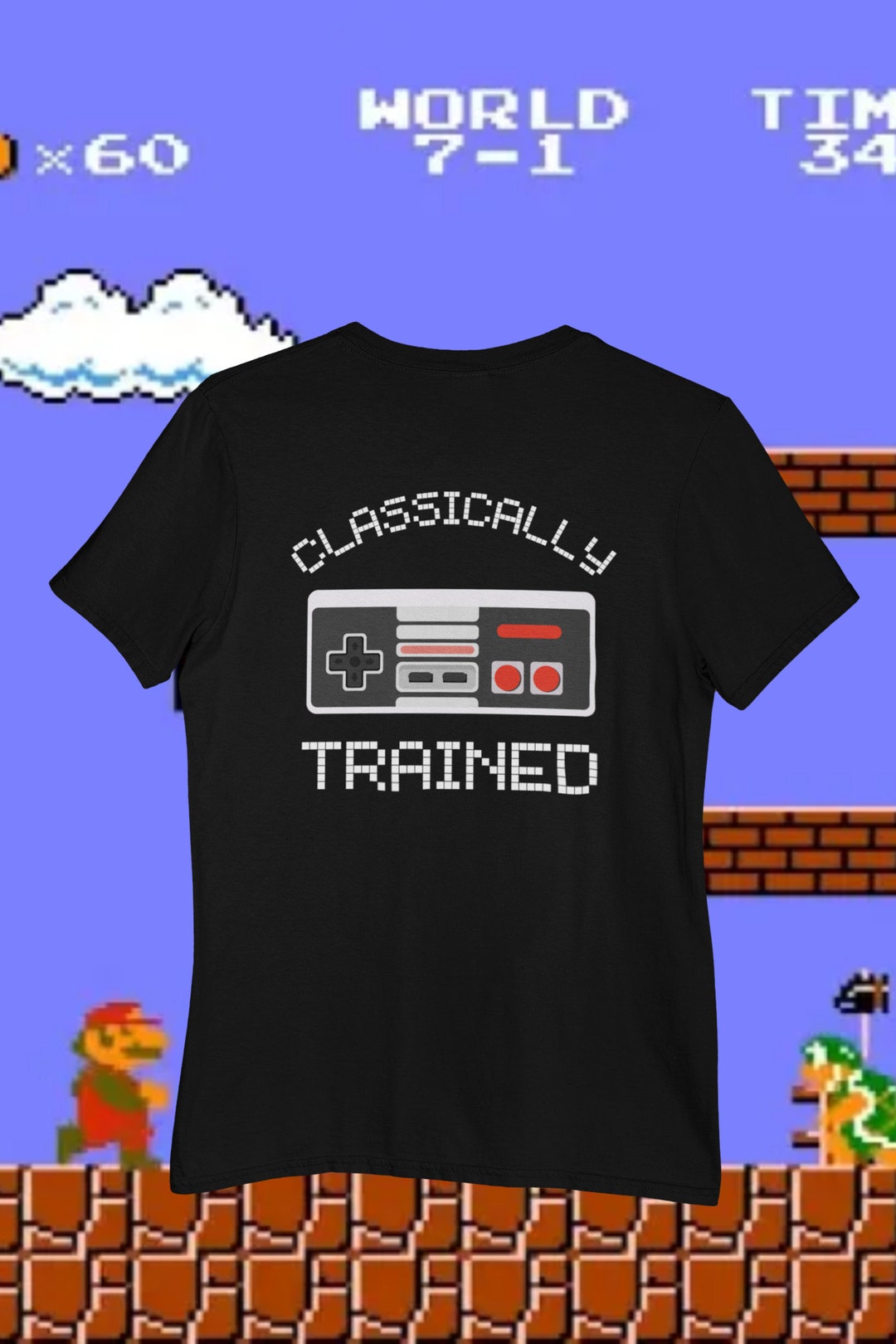 Classically Trained Retro Video Game Shirt Retro Gaming Shirt Retro ...
