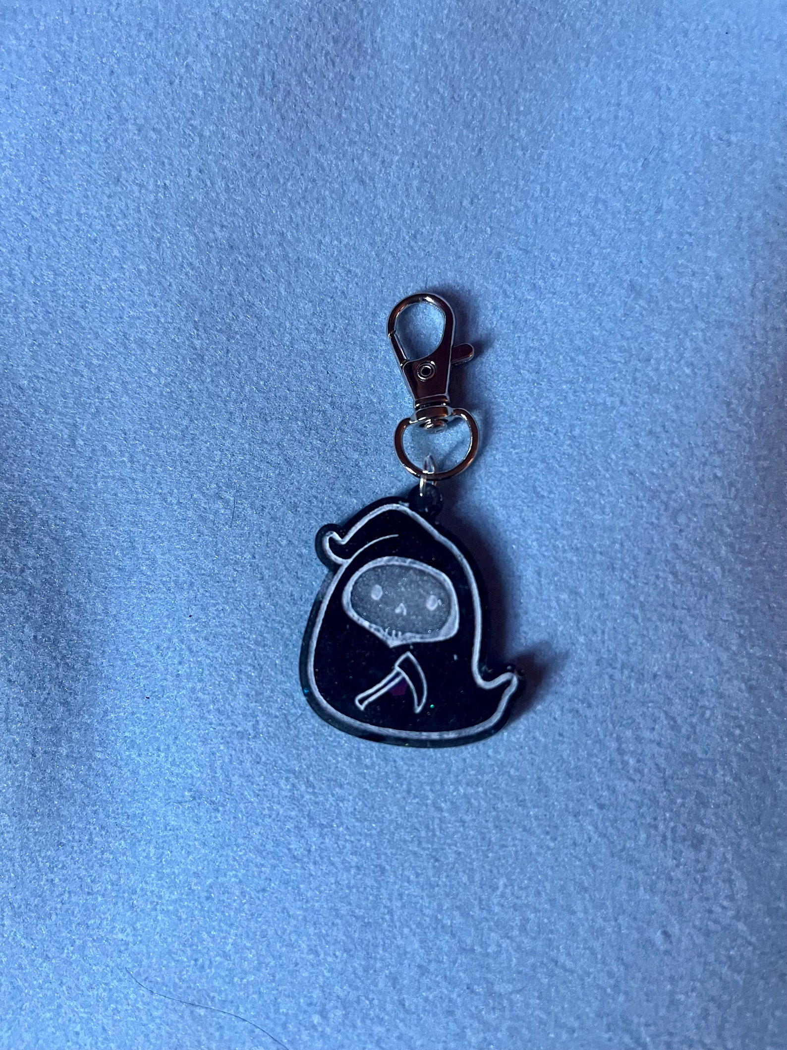 Squishmallow Grim Reaper Keychain - Etsy