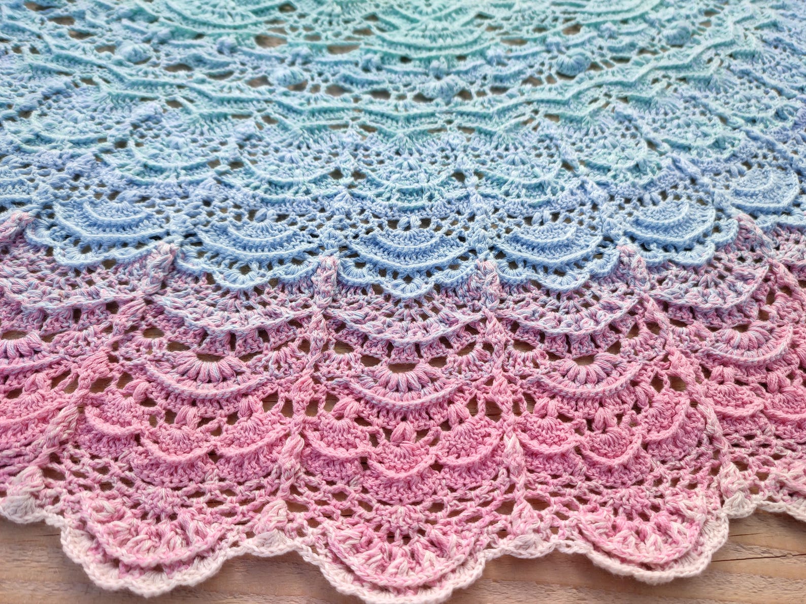 Suehiro Shawl Crochet Graphic Pattern - Etsy