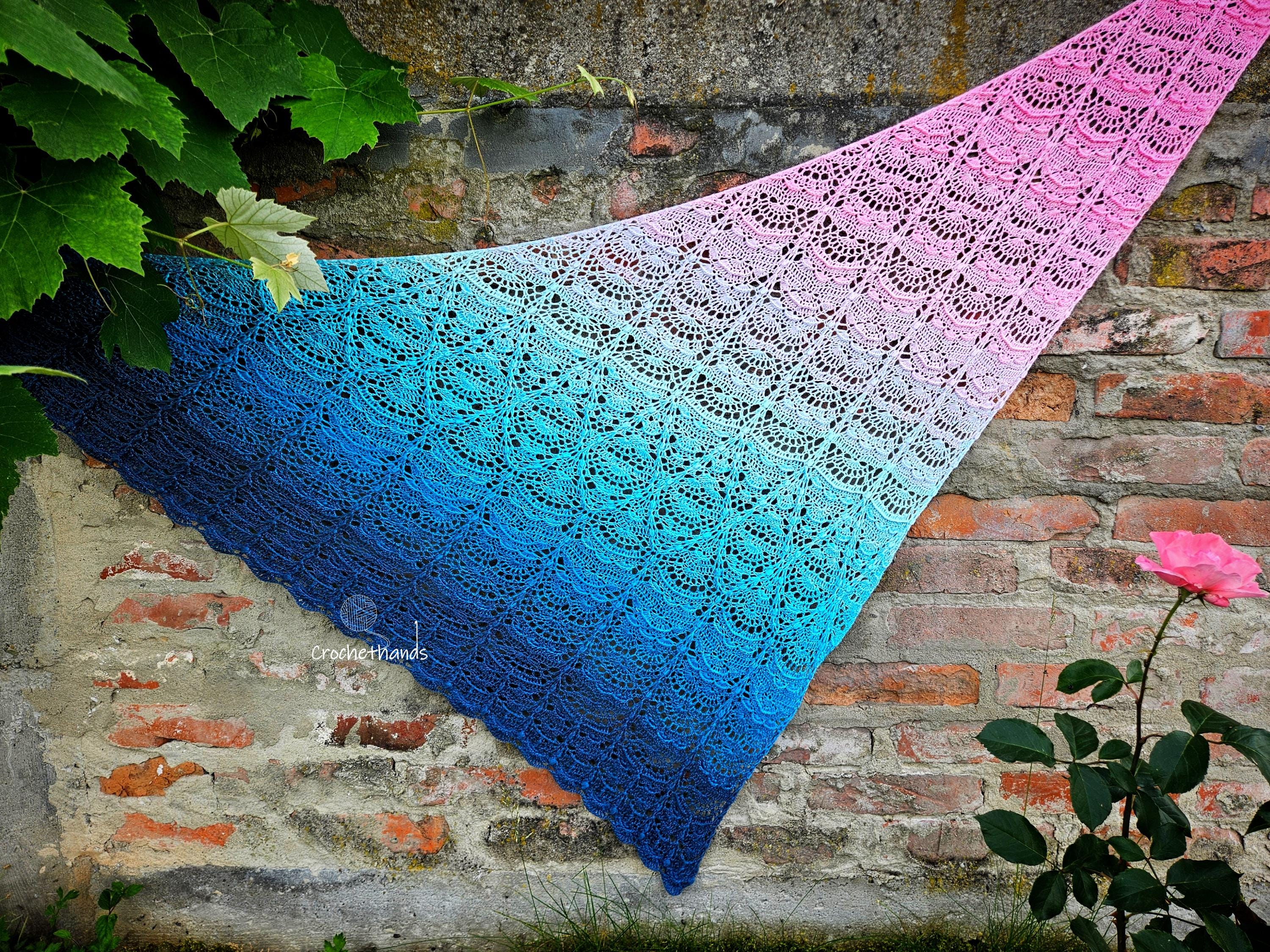 Adso Shawl Crochet Graphic Pattern - Etsy