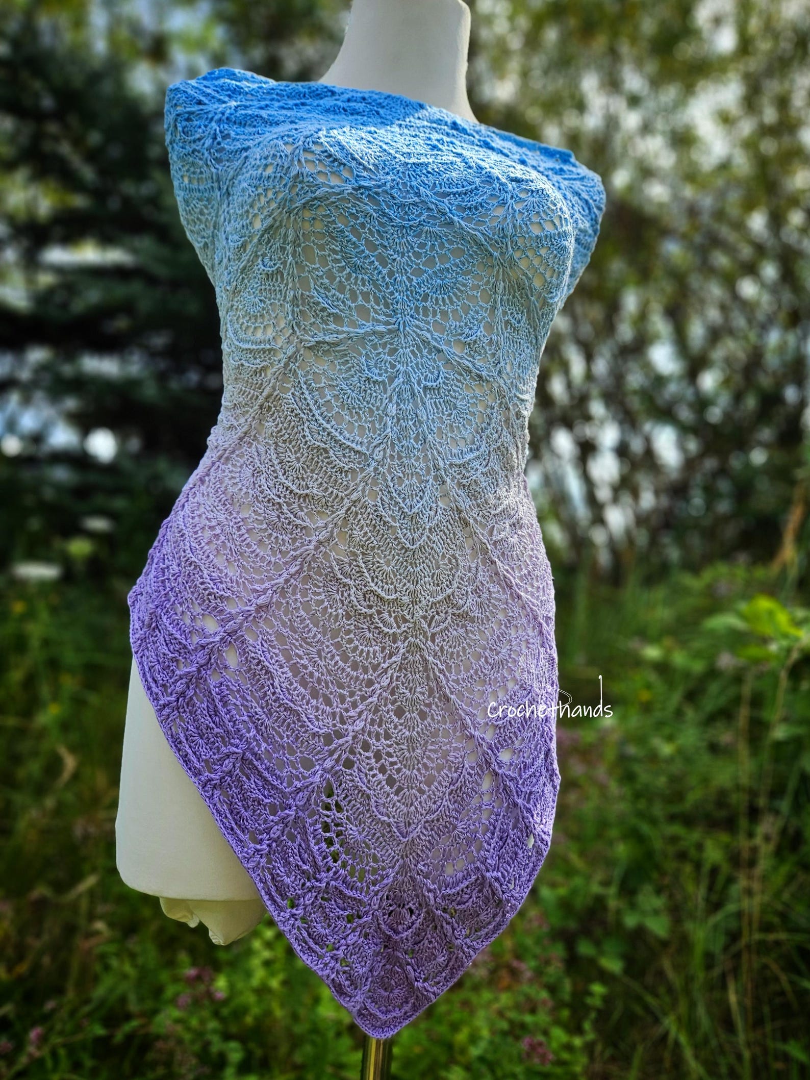 Adso Shawl Crochet Graphic Pattern - Etsy