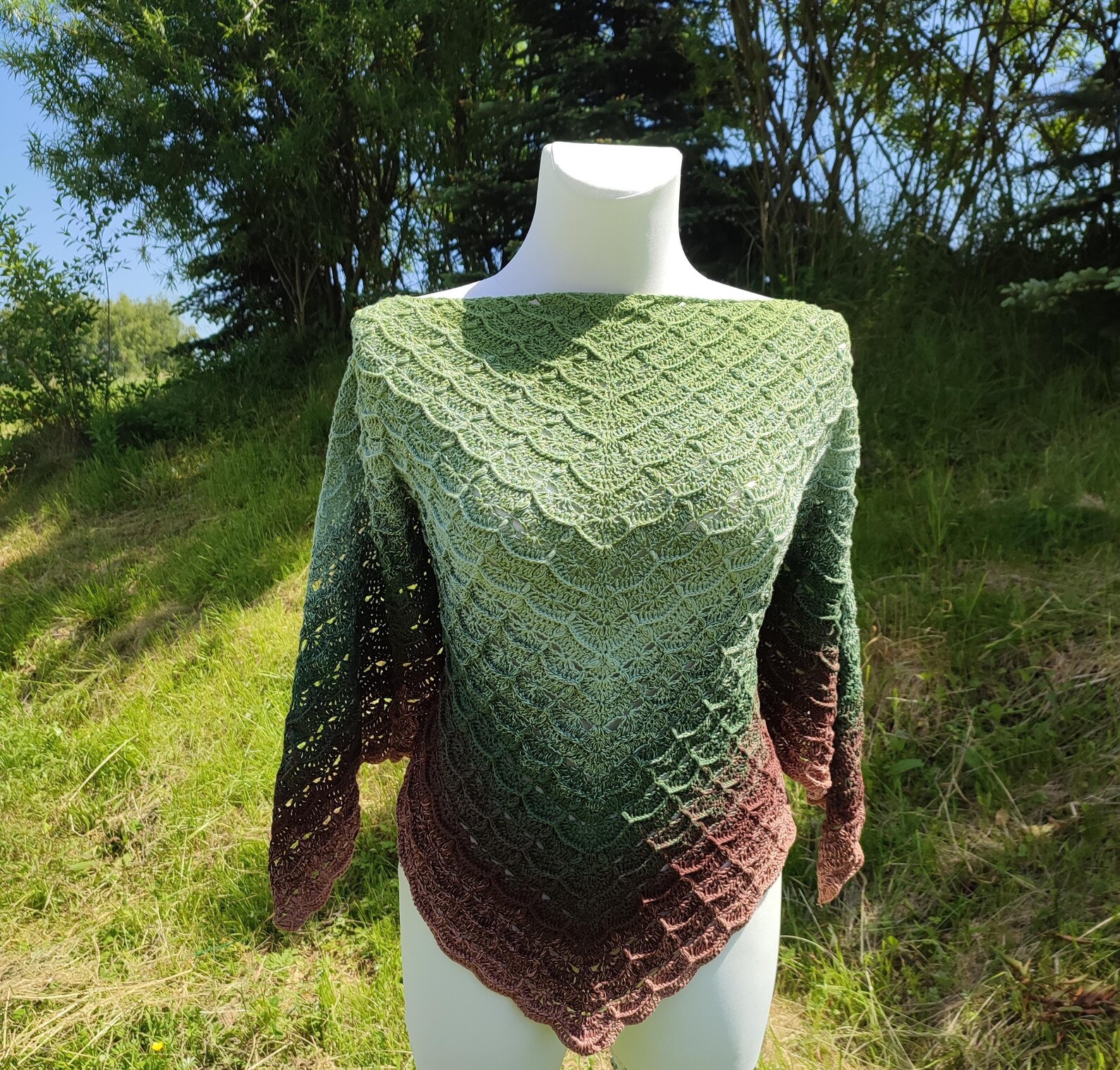 Iago Shawl Crochet Graphic Pattern - Etsy