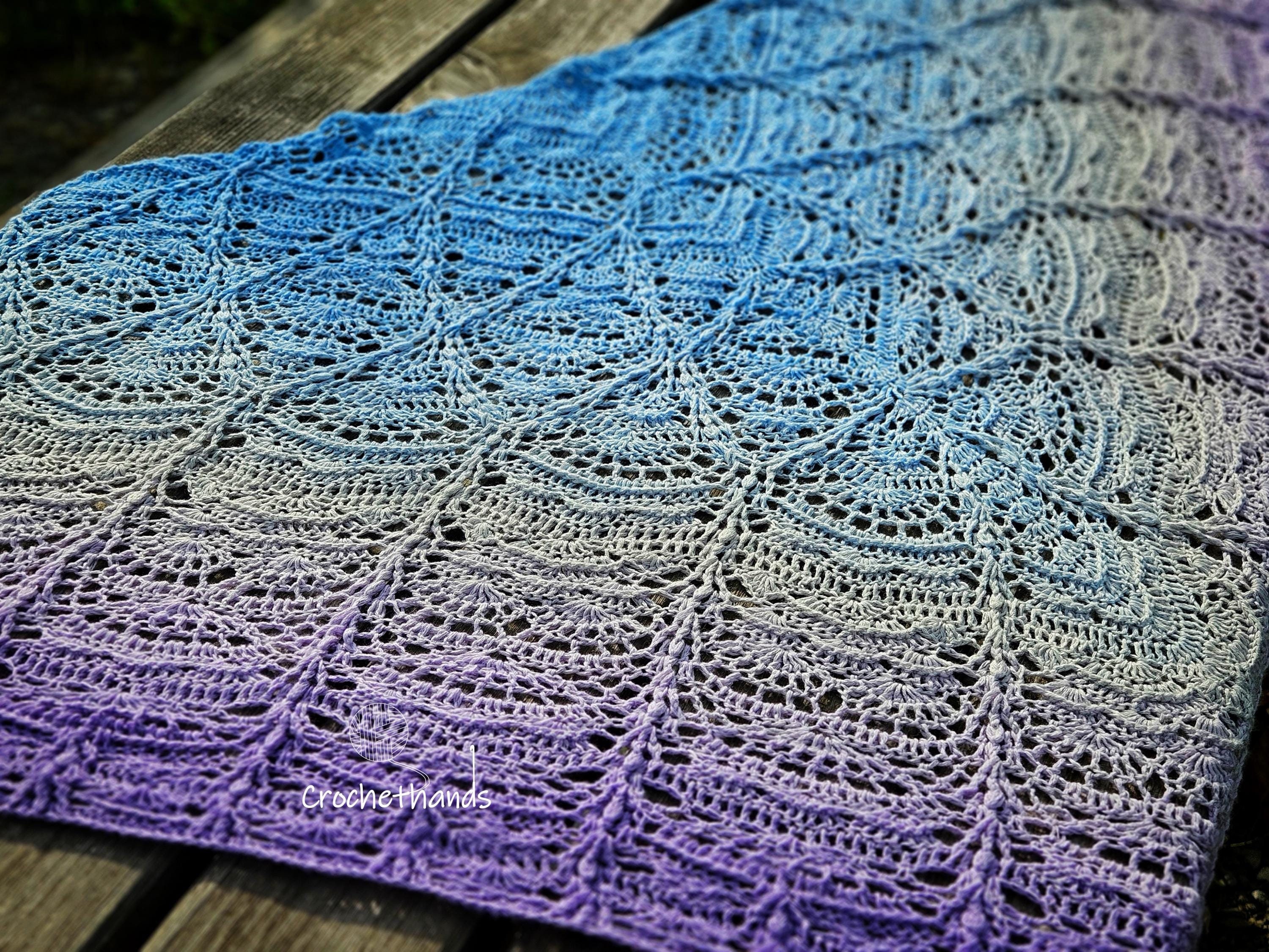 Adso Shawl Crochet Graphic Pattern - Etsy