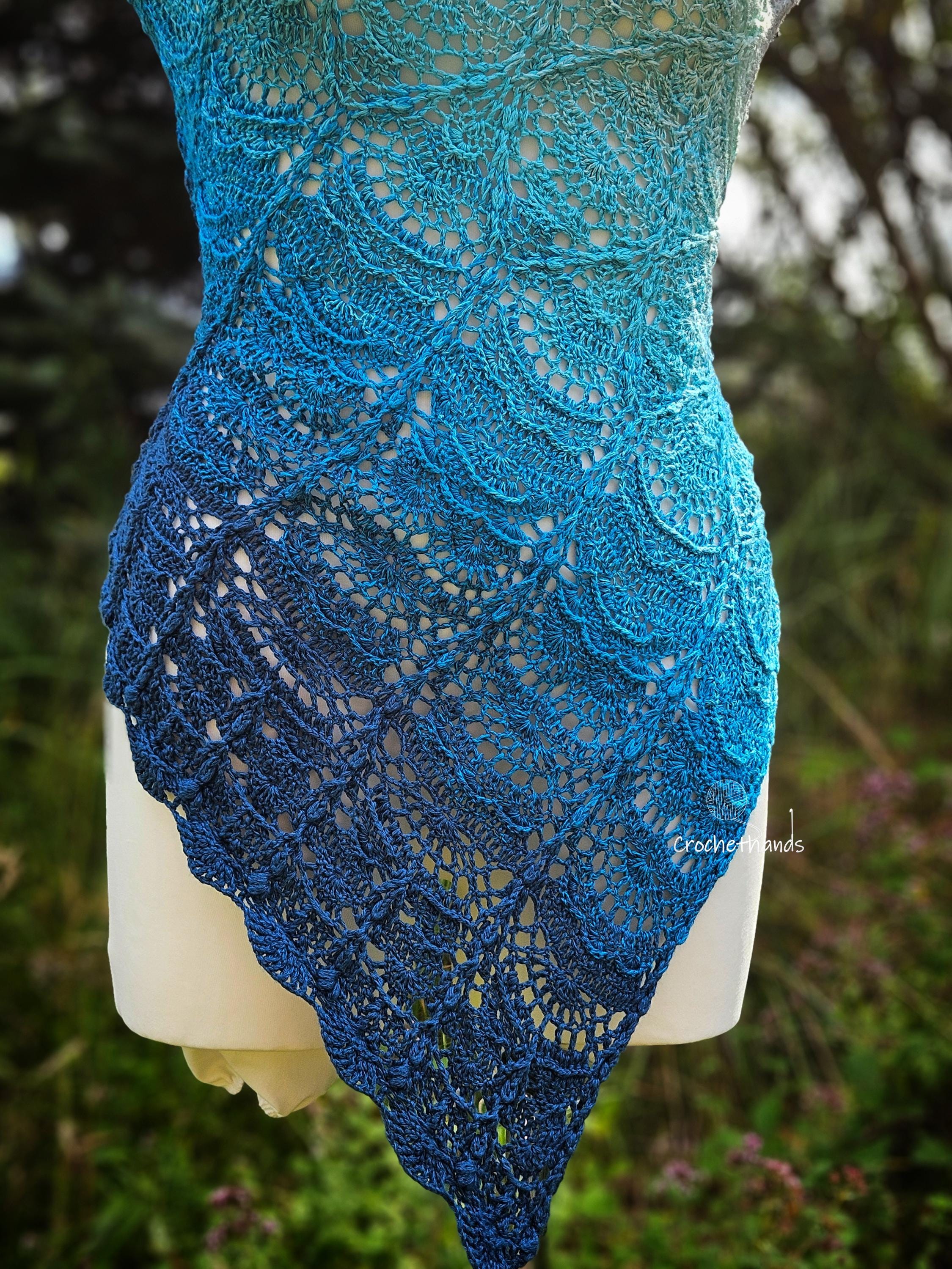 Adso Shawl Crochet Graphic Pattern - Etsy