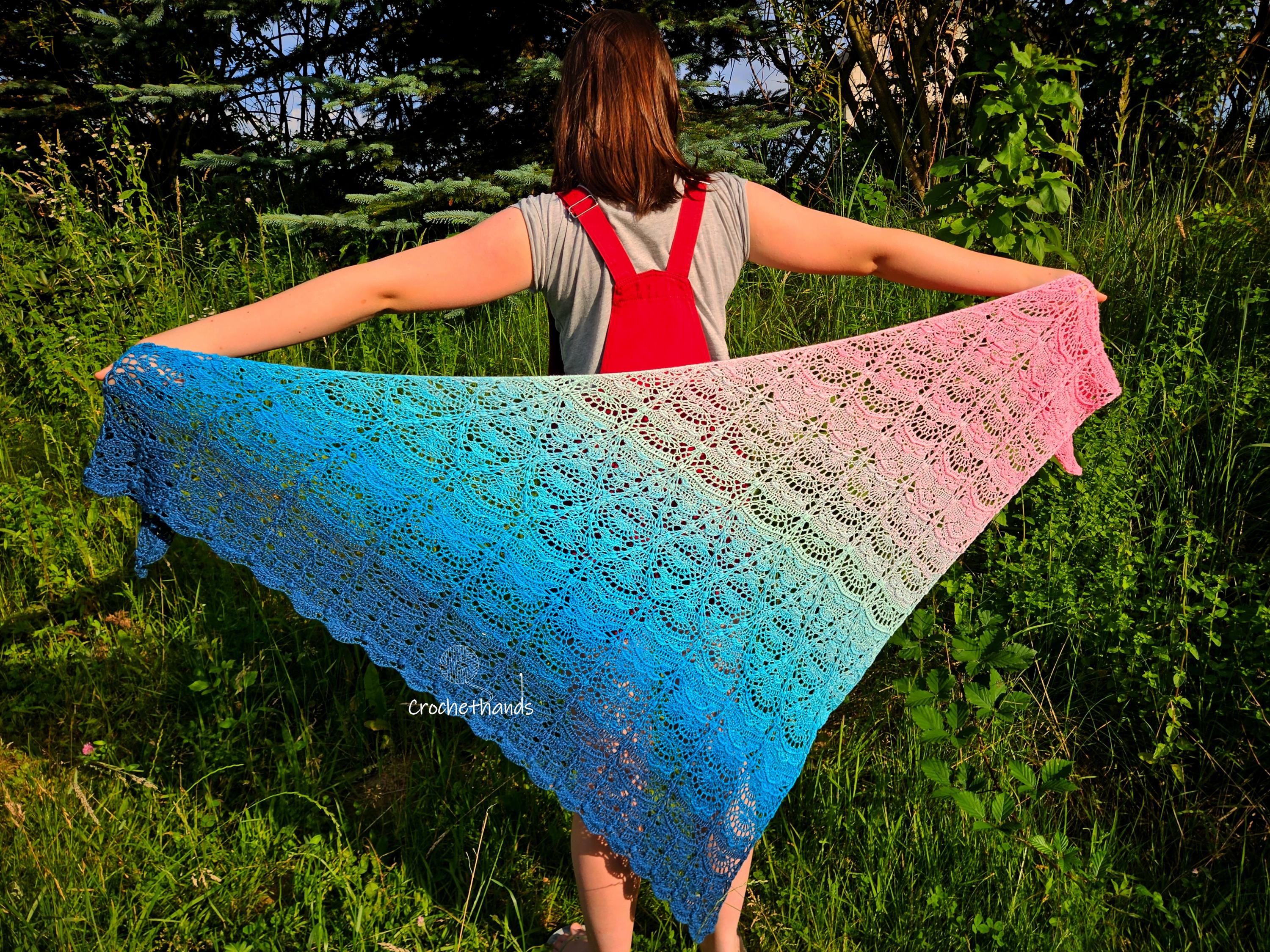 Adso Shawl Crochet Graphic Pattern - Etsy