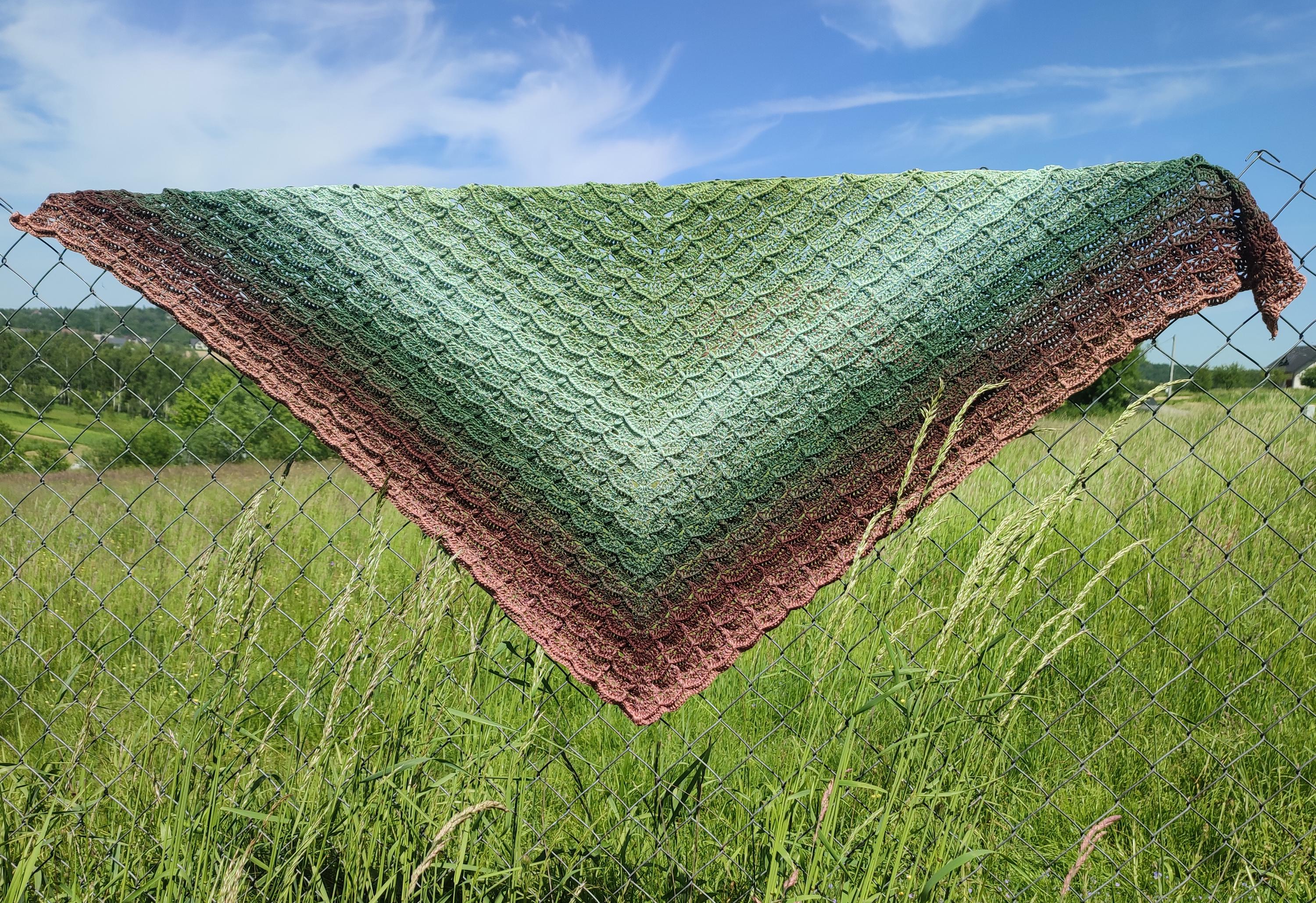 Iago Shawl Crochet Graphic Pattern - Etsy