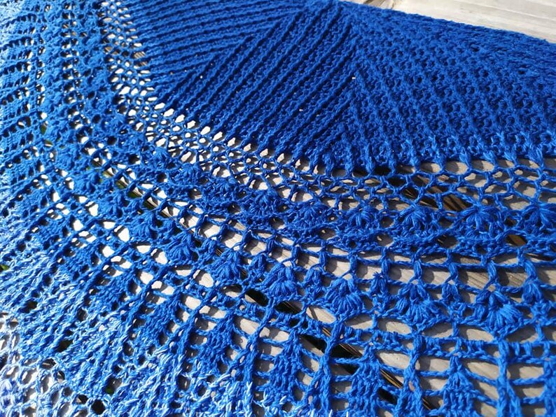 Claire Shawl Crochet Graphic Pattern - Etsy