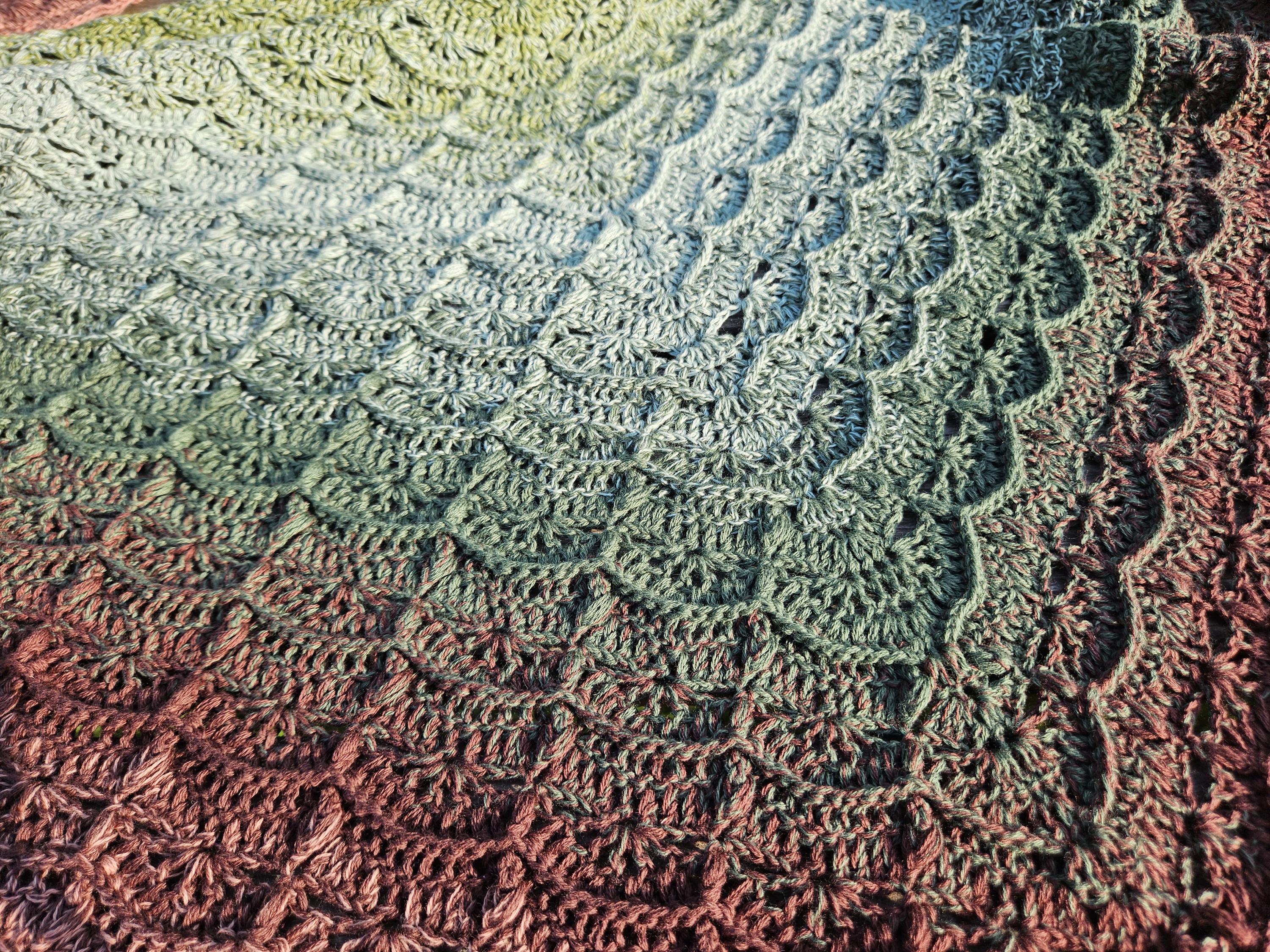 Iago Shawl Crochet Graphic Pattern - Etsy