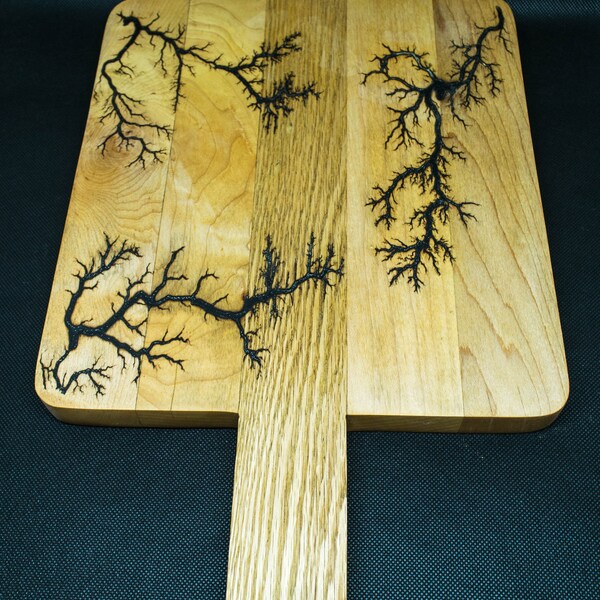 Fractal Wood Burning Serving Tray - Etsy