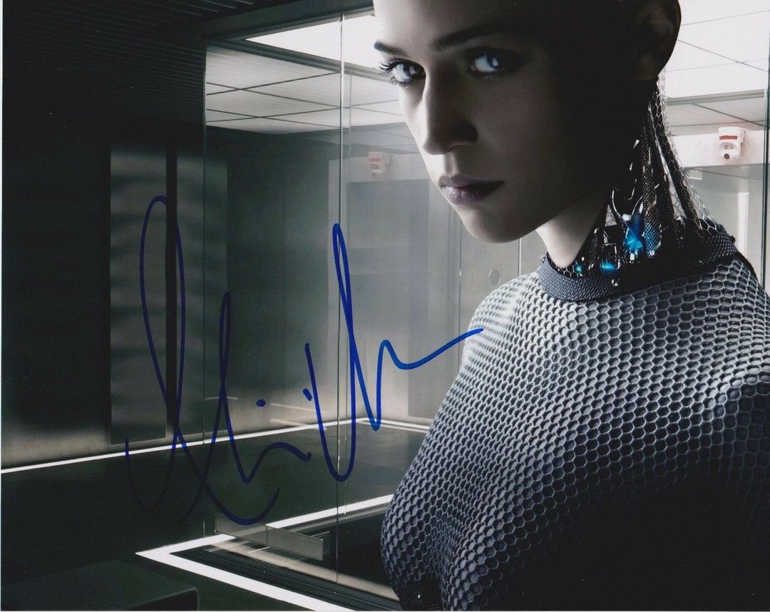 Alicia Vikander ‘ex Machina’ Ava Original Signed Autographed 8x10 Photo ...