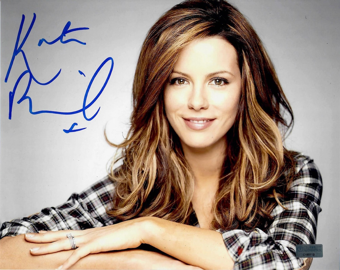 Kate Beckinsale Original Autographed 8x10 Signed Photo With Celebrity ...