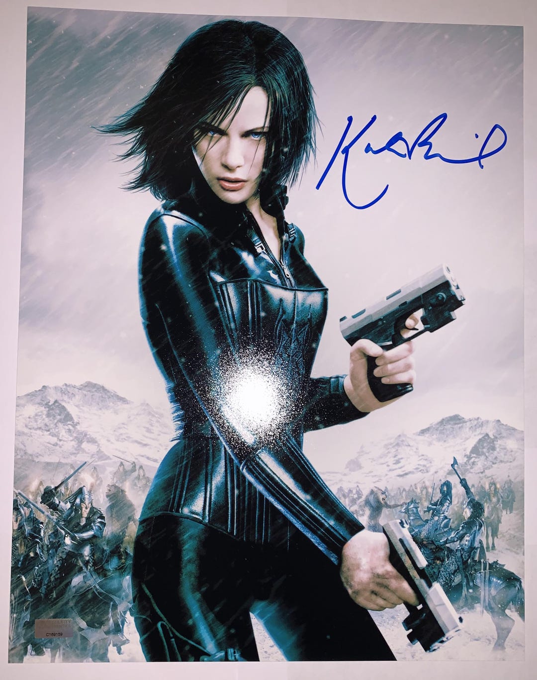 Kate Beckinsale ‘underworld Evolution’ Selene Original Autographed ...