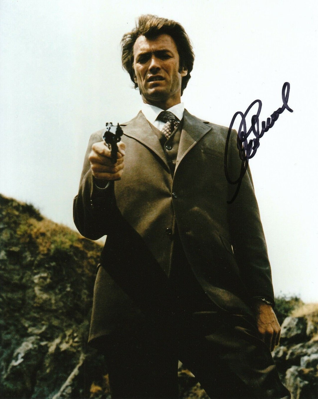 Clint Eastwood 'dirty Harry' as 'dirty' Harry Callahan Original Signed ...