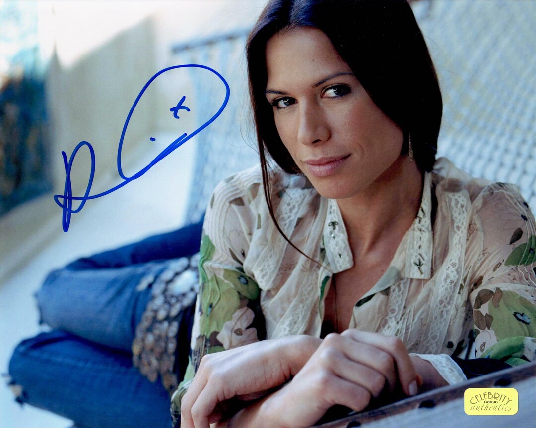 Rhona Mitra Original Autographed 8x10 Signed Photo With a Celebrity ...