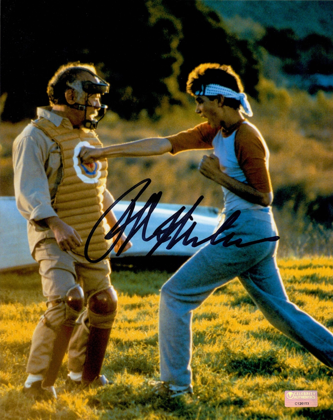 Ralph Macchio 'the Karate Kid' as Daniel Larusso Original Autographed ...