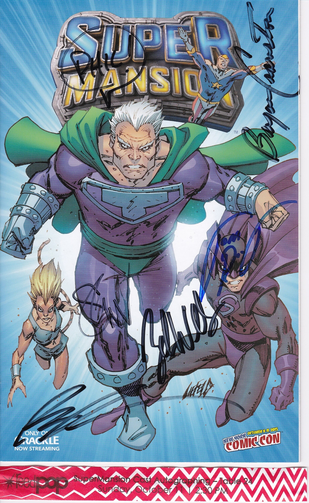 Bryan Cranston Seth Green Tom Root Zeb Wells Matthew Senreich ...