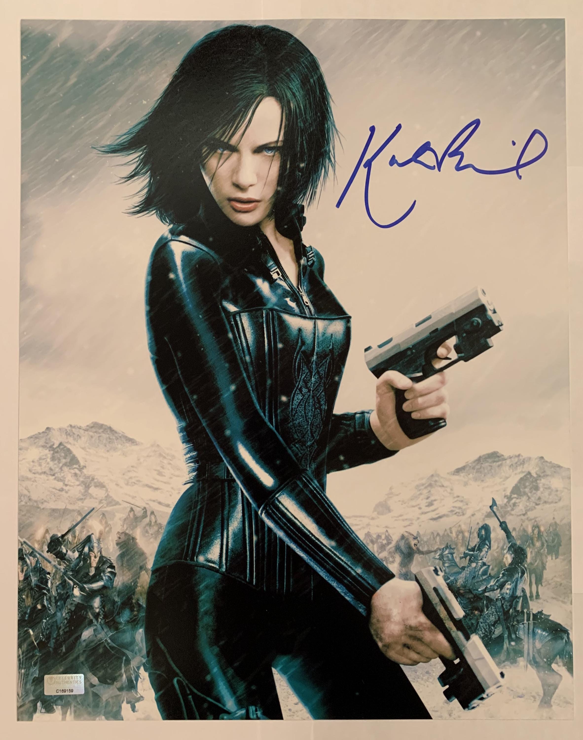 Kate Beckinsale ‘underworld Evolution’ Selene Original Autographed ...
