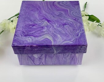 Purple Jewelry Box | Etsy