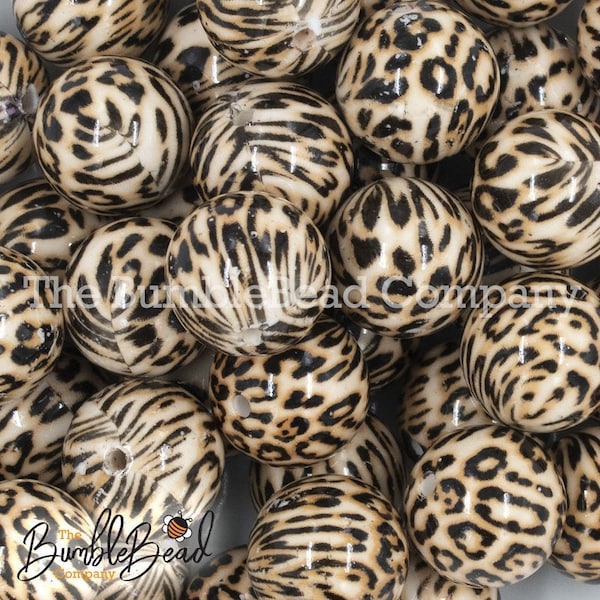 Leopard Print Beads - Etsy