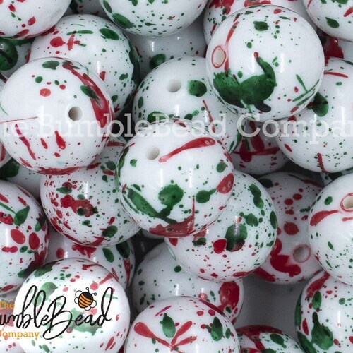 20MM Green Reflective Chunky Bubblegum Beads Acrylic Gumball - Etsy