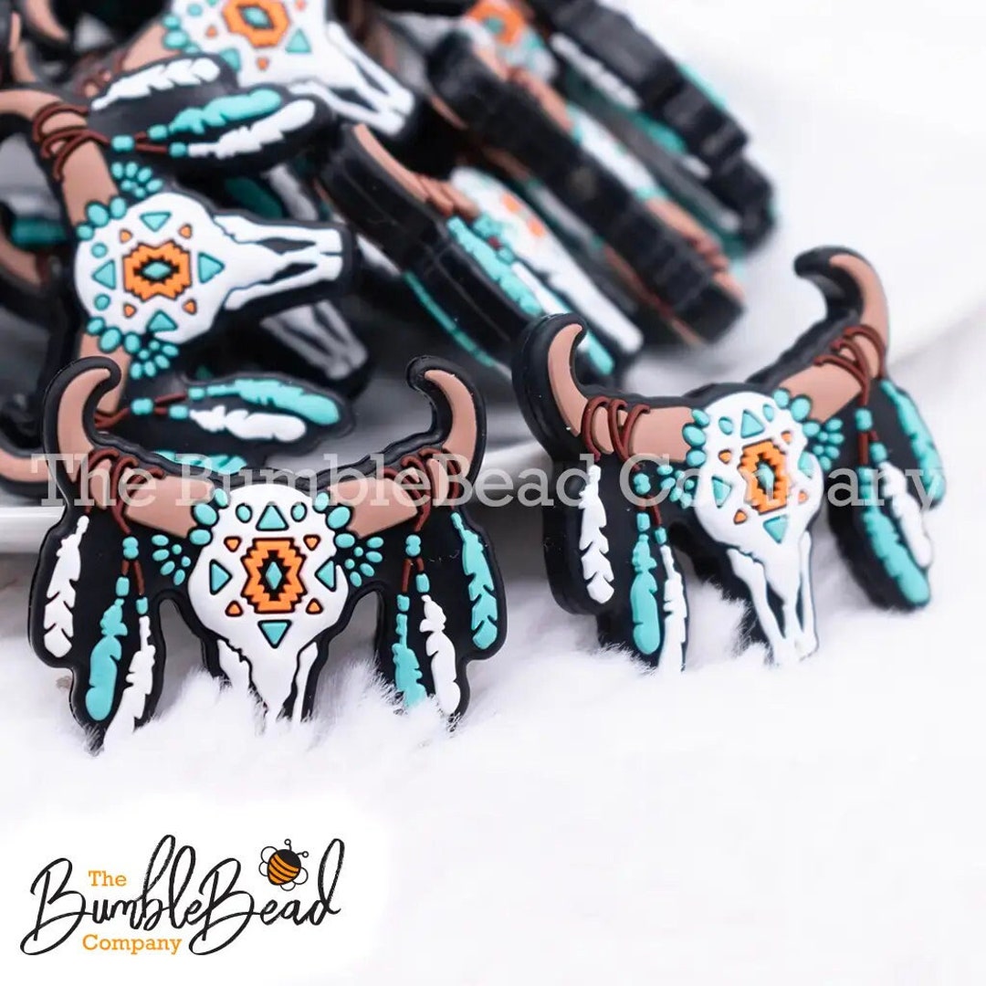 Native American Silicone Focal Bead Accessory - Silicone Beads - Etsy