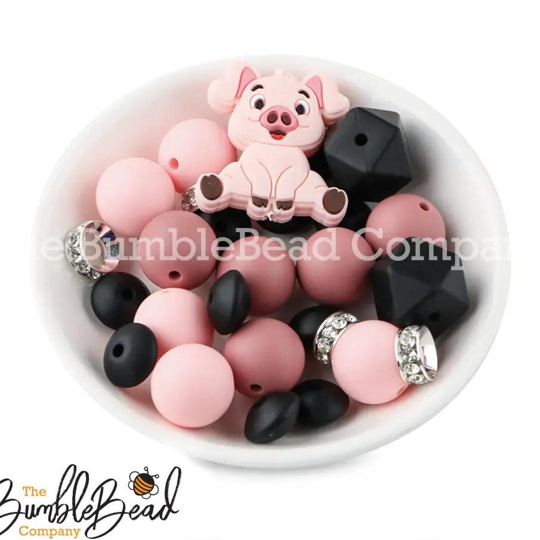Pig Silicone Variety Bead Pack- 27 Pieces - Etsy