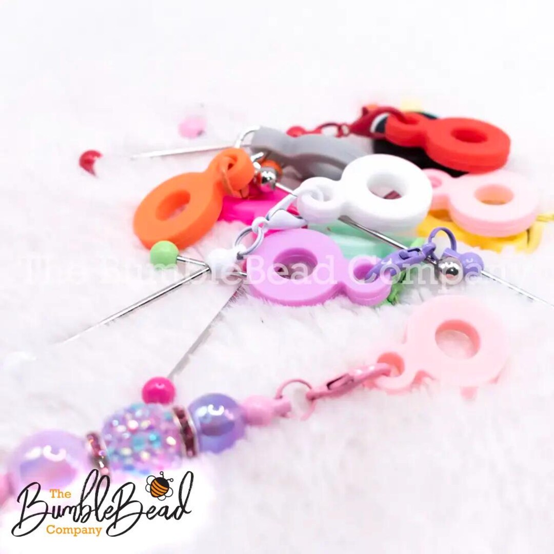 DIY Straw Charm With Beadable Bar, DIY Beadable Items - Etsy