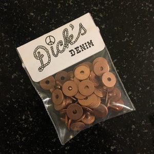Medium Jean Rivet (9.5mm) — Copper - Etsy
