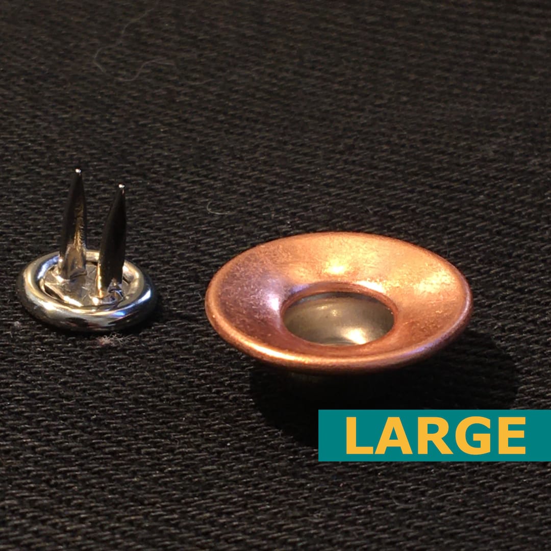 Jean Top Button (17mm) — Copper Cone - Etsy