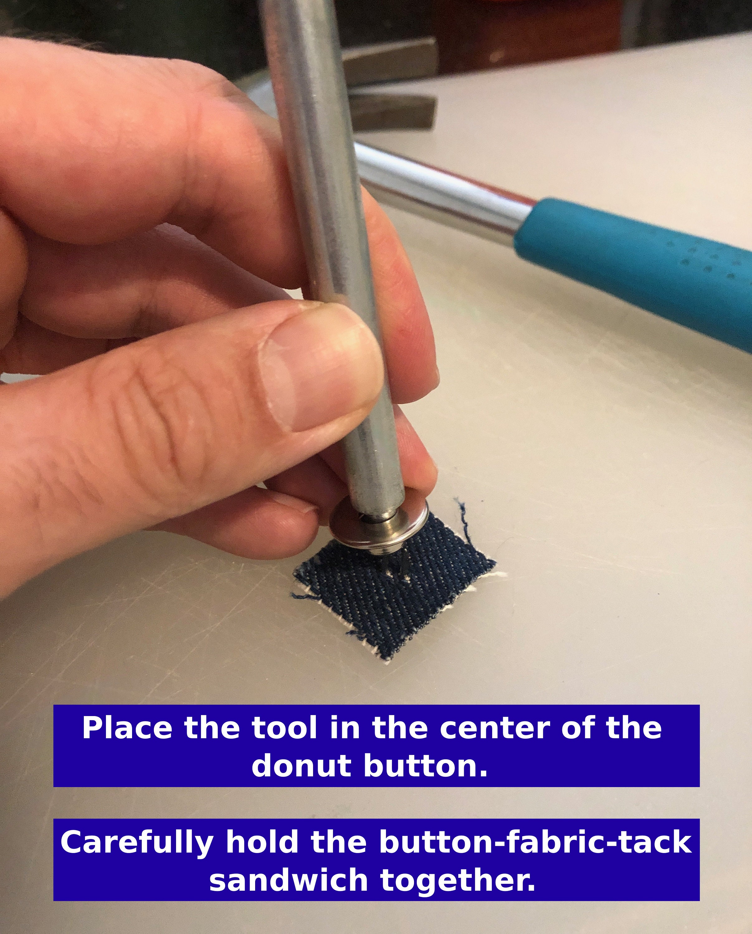 Jean Button Tool - Etsy