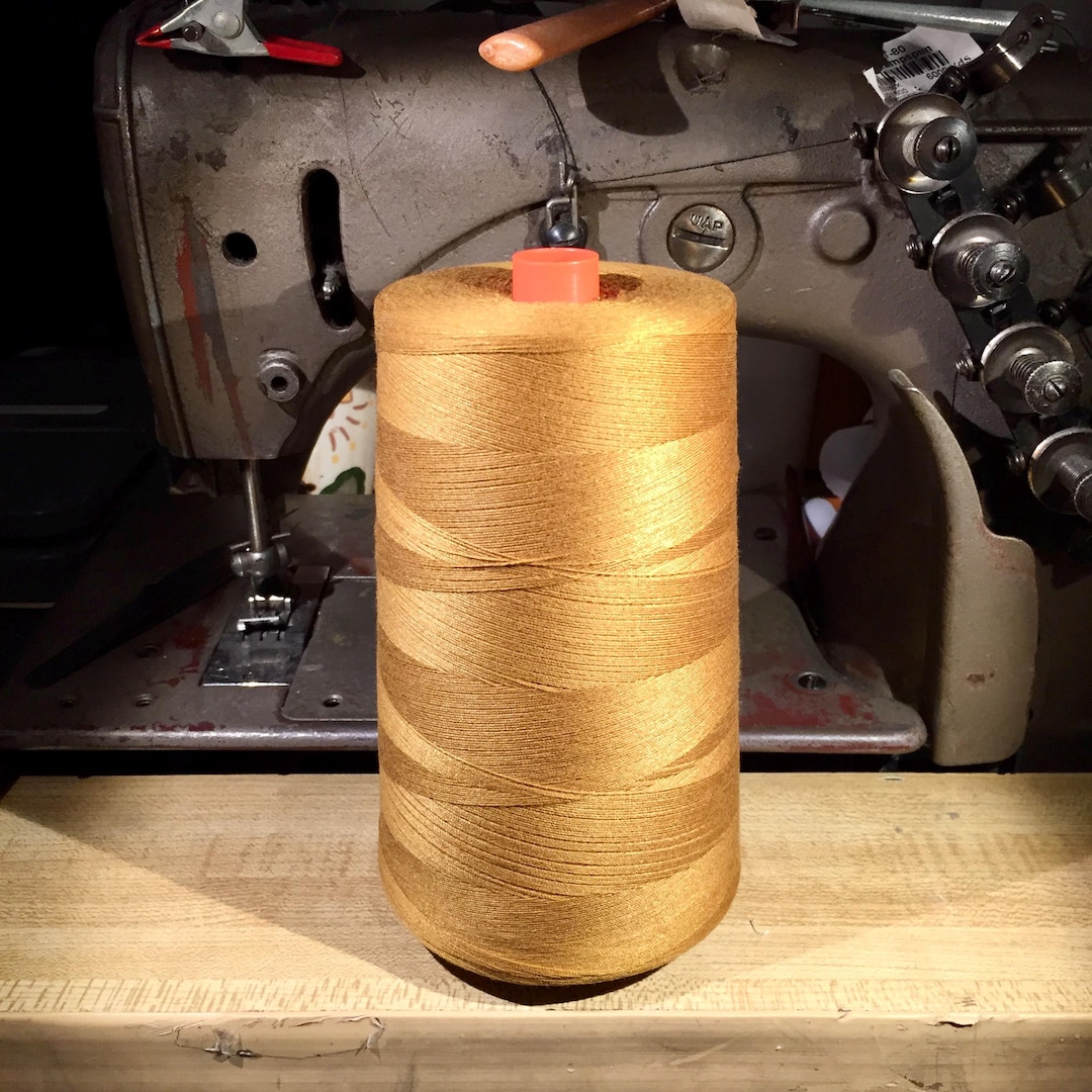 Jean Thread — Orange / Gold — 6000 Yards, Tex-80 - Etsy
