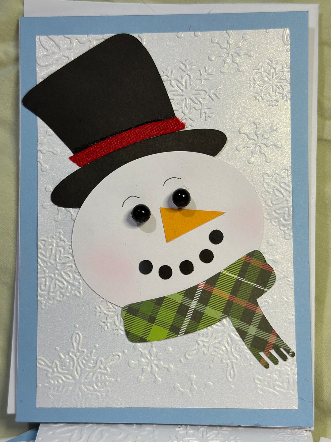 DIY Snowman Card Kit - Etsy