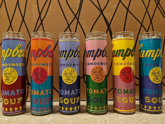 Warhol Pop Art Candle Prayer Candle | Etsy