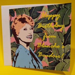 Set of 4 Golden Girls Birthday Cards With Messages - Etsy