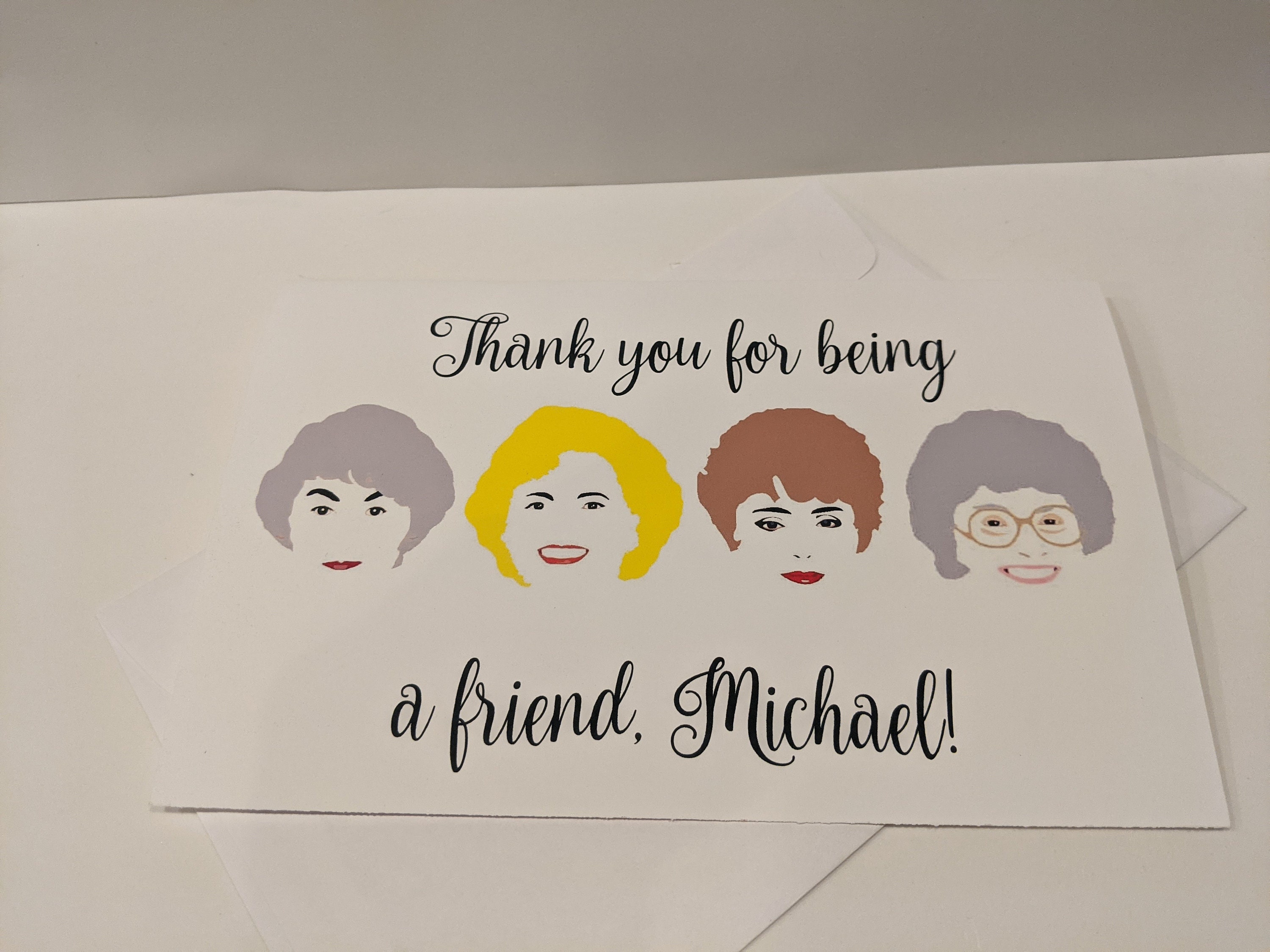 Personalized Golden Girls Greeting Card - Etsy Sweden