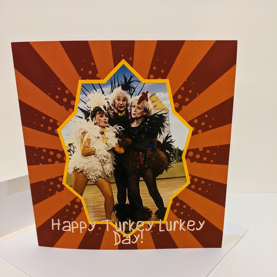 Golden Girls Thanksgiving Card - Etsy