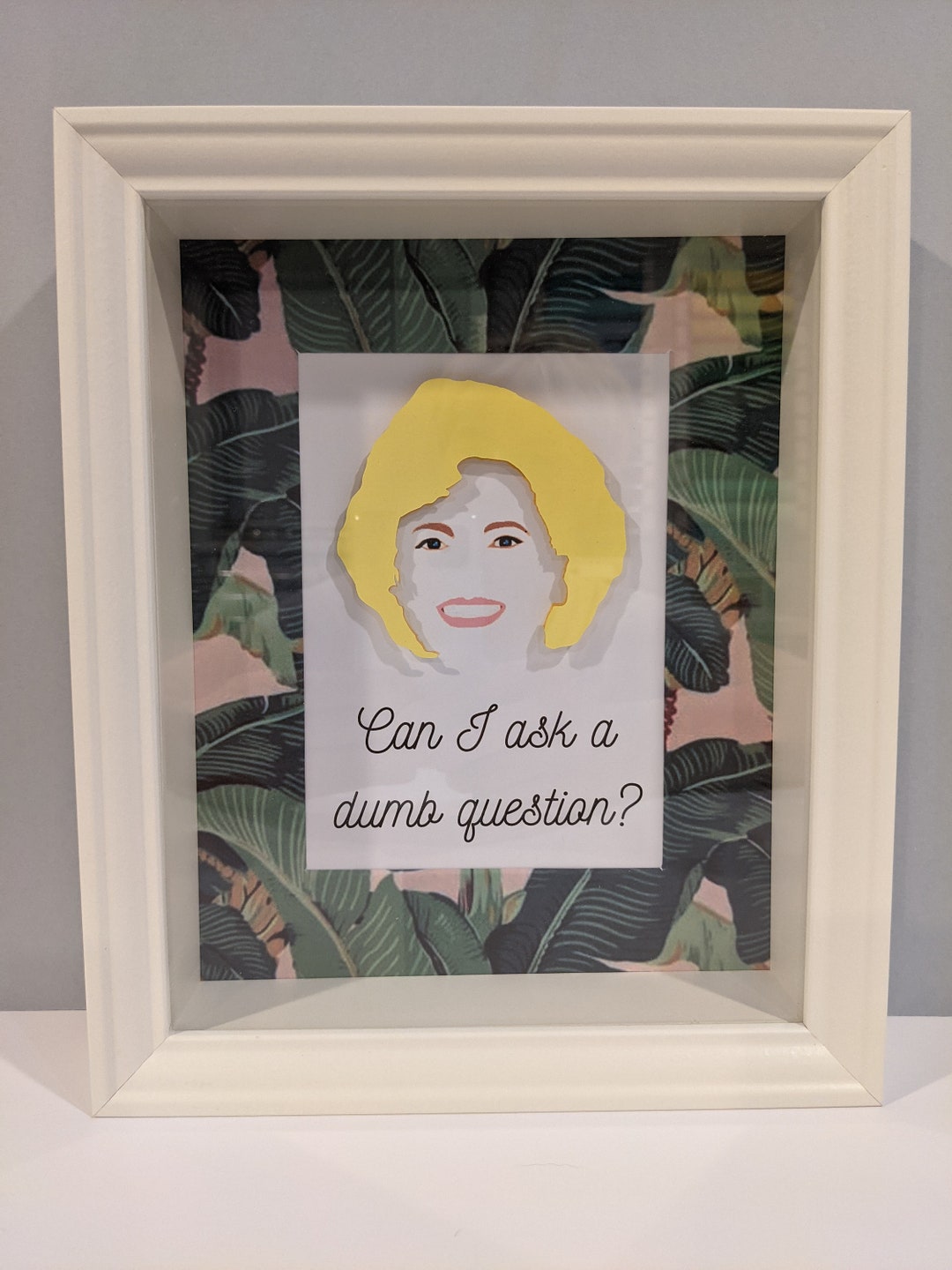 Rose Nylund Golden Girls Dimensional Framed Art - Etsy