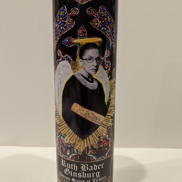 Ruth Bader Ginsburg Prayer Candle - Etsy