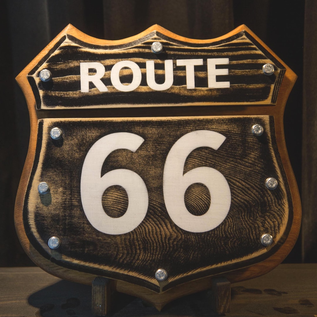 Route 66 Sign,route 66 Decor,route 66 Wall Art,route 66 Wall Decor ...