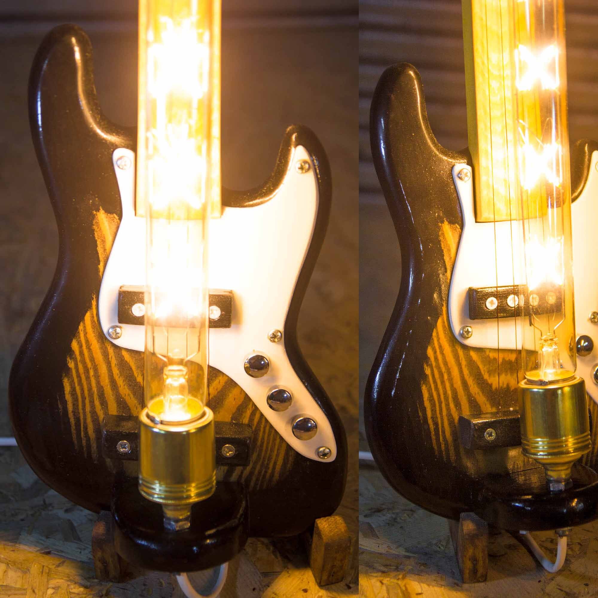 Player Jazz Bass Lamp,music Studio Sign,music Room Sign,music Room ...