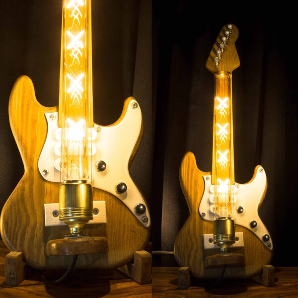 Guitar Lamp - Etsy